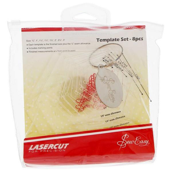 Sew Easy Mini Hexagon Template Set