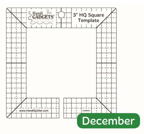 Handi Quilter 3" Square Template