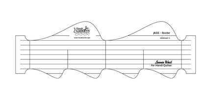 Handi Quilter JADE Border Ruler Handi Quilter JADE Border